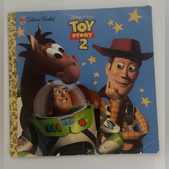 Golden Books | Other | 62 Toy Story 2 Disney Pixar Golden Book ...